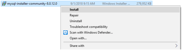Install MySQL on Windows 10 Step by Step | OnlineTutorialsPoint