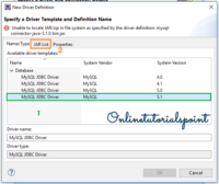How to connect MySQL Database in Eclipse - onlinetutorialspoint