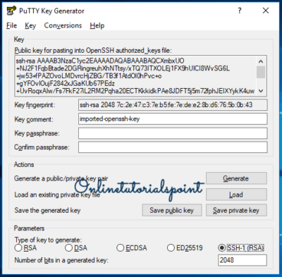 How to connect AWS EC2 Instance using PuTTY - onlinetutorialspoint