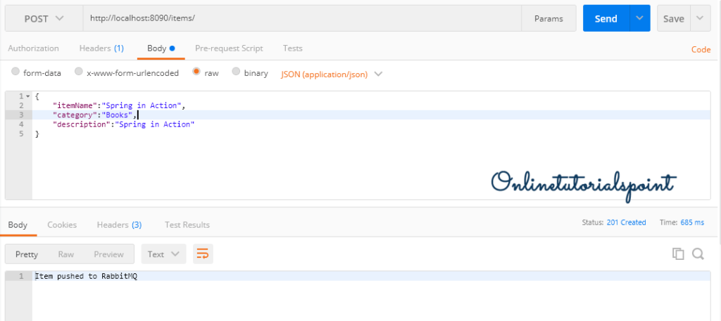 Spring Boot Rabbitmq Consumer Messages Example Onlinetutorialspoint