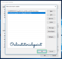 How to install Gradle on Windows 10 - onlinetutorialspoint