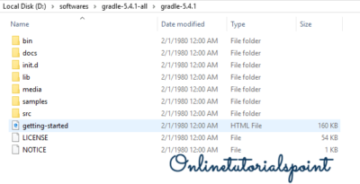 How to install Gradle on Windows 10 - onlinetutorialspoint