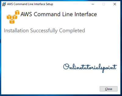 How to install AWS CLI on Windows 10 - onlinetutorialspoint