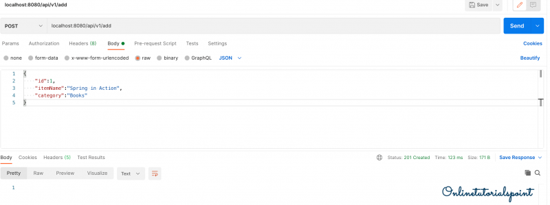Spring Boot PostgreSQL DB CRUD Example - onlinetutorialspoint