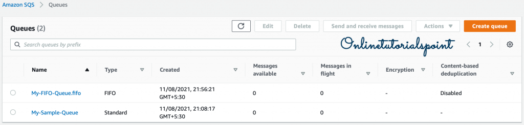 Java AWS - How to Create SQS Standard and FIFO Queues ...